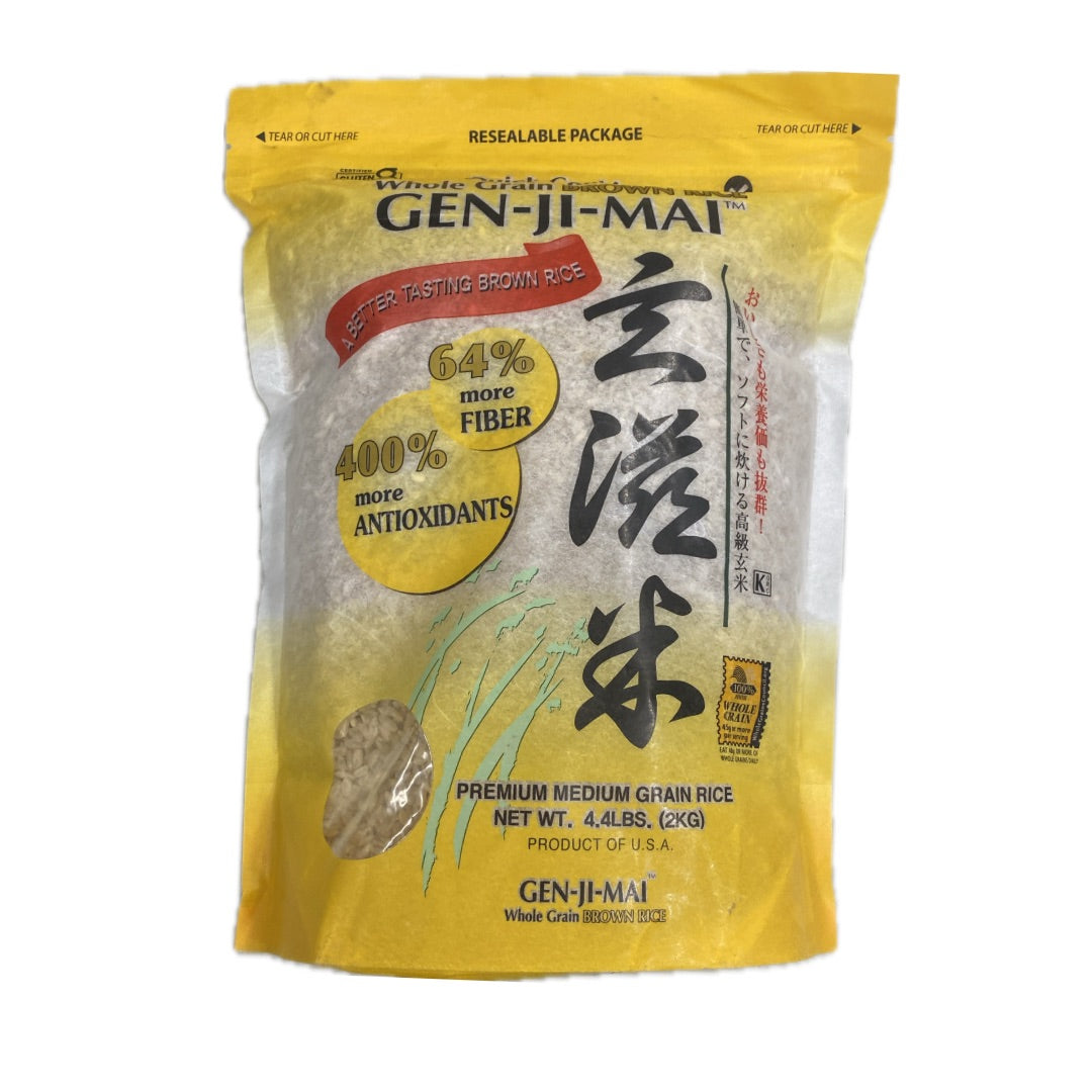 Gen Ji Mai Whole Grain Brown Rice 4.4lb — H Mart Manhattan Delivery