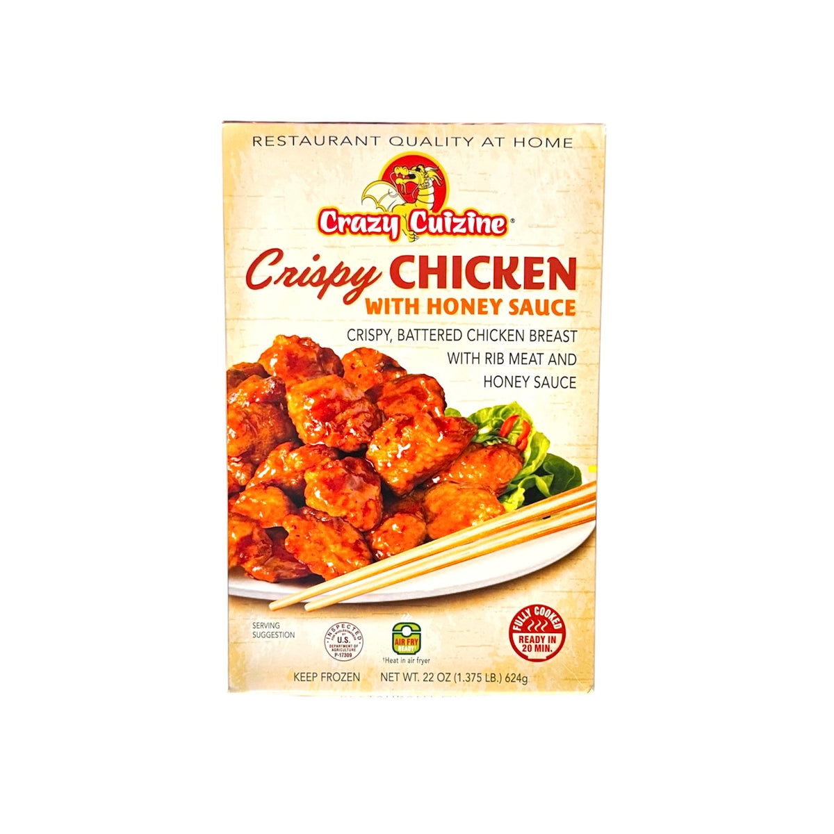 Crazy Cuizine Cripy Chicken Honey 22Oz — H Mart Manhattan Delivery
