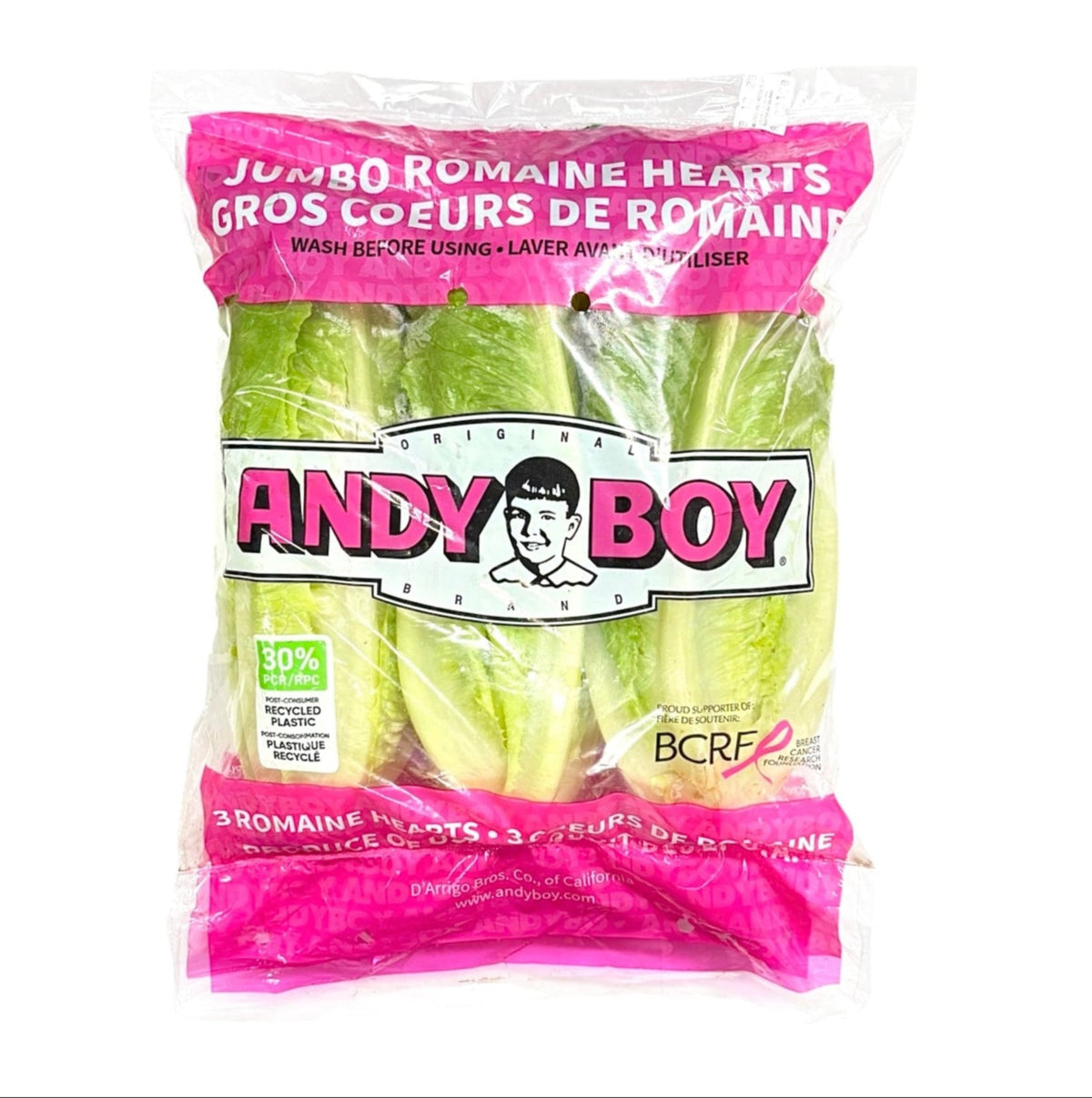 Andy Boy Romaine Hearts 3Pc — H Mart Manhattan Delivery