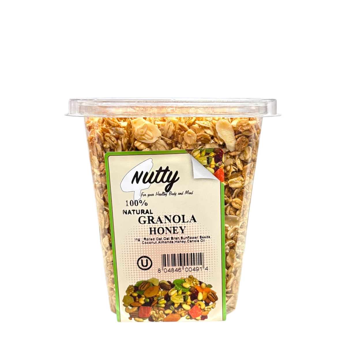 Nutty 100%Natu Granola Honey 15Oz — H Mart Manhattan Delivery