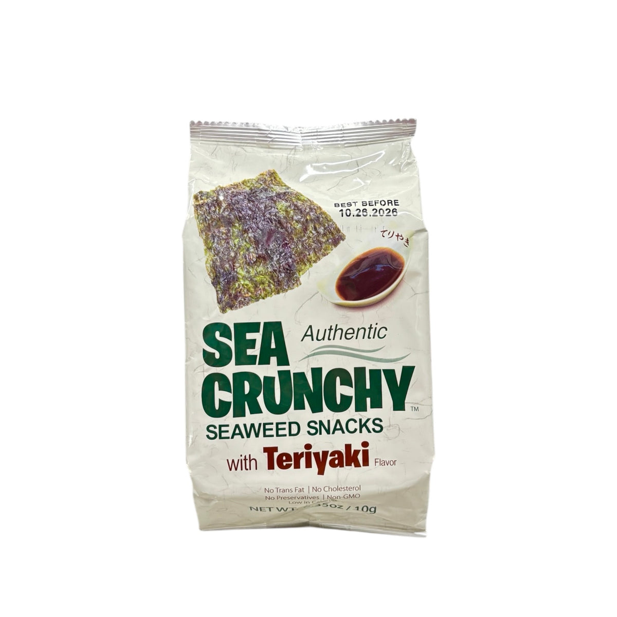 Sea Crunchy Seaweed Snacks Teriyaki 10G — H Mart Manhattan Delivery