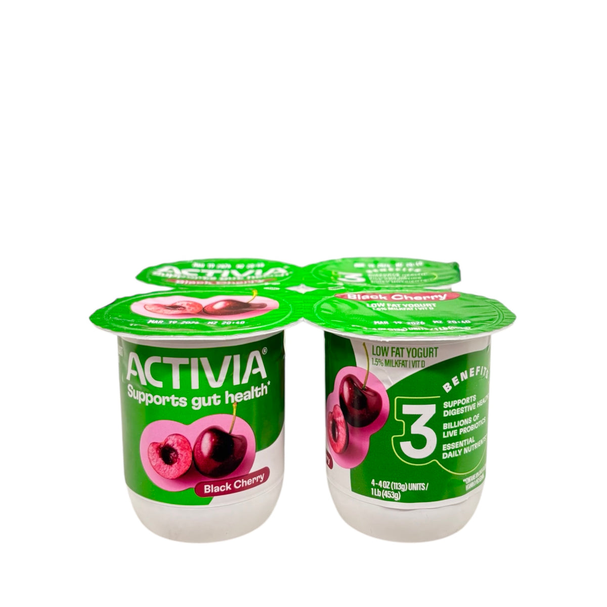 Activia Black Cherry 4/4Oz — H Mart Manhattan Delivery