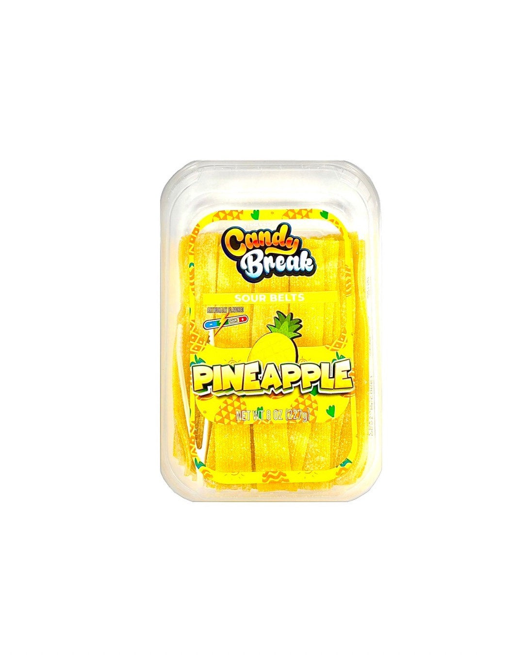 Candy Break Pineapple Sour Belts 8Oz — H Mart Manhattan Delivery