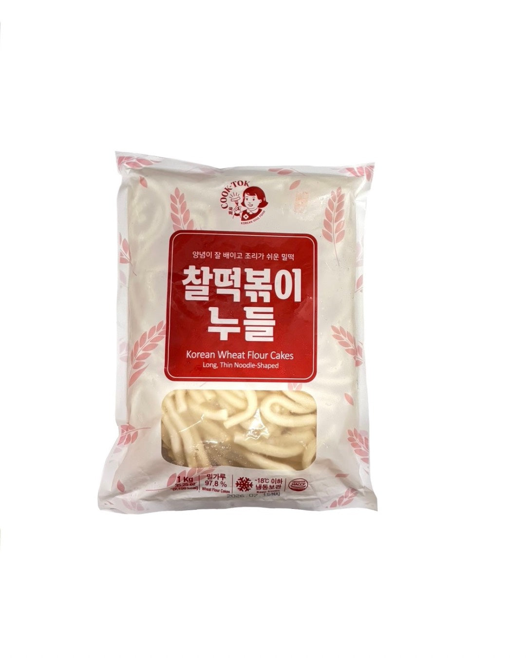 Cook-Tok Korean Wheat Flour Cakes 1Kg — H Mart Manhattan Delivery