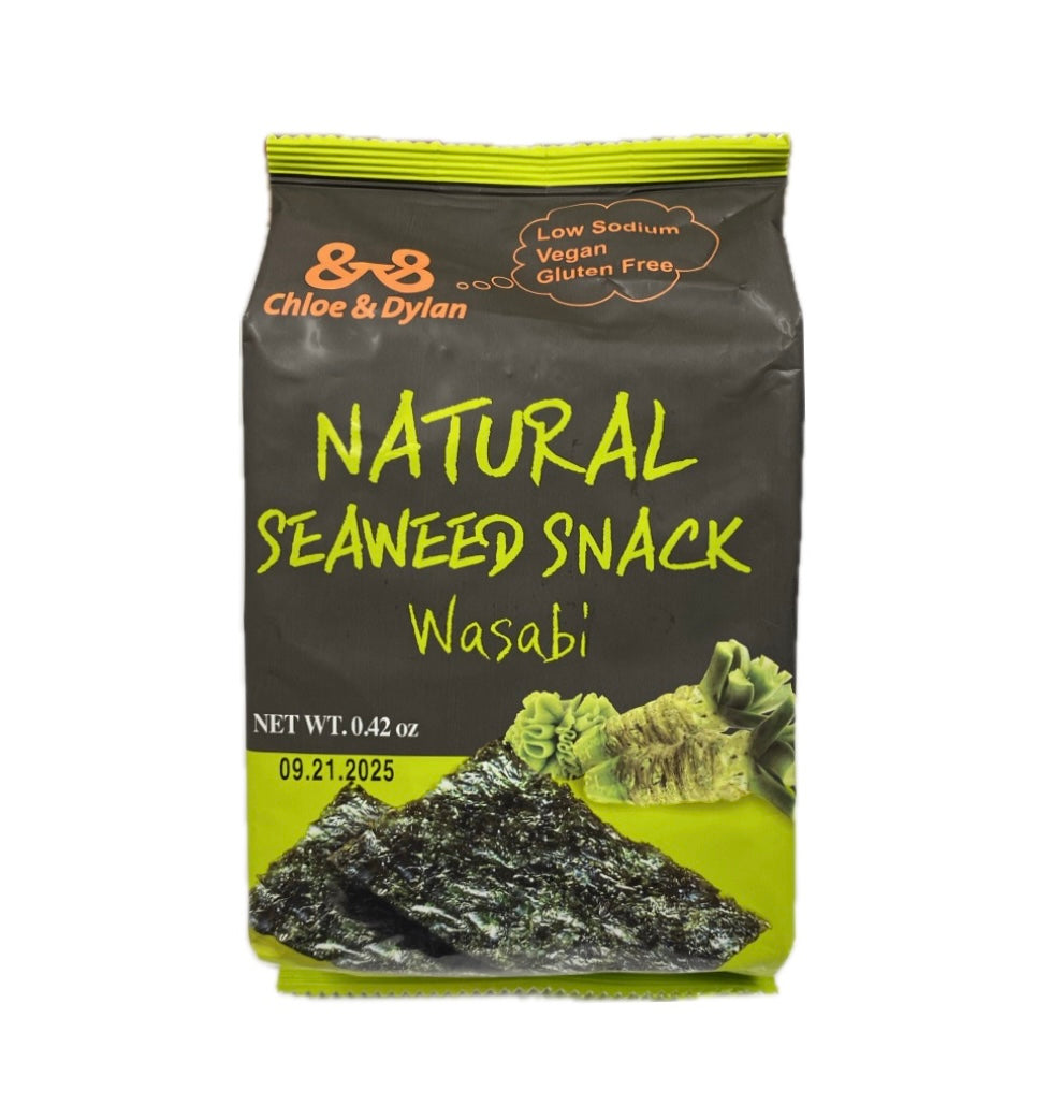 C&D Natural Seaweed Snack Wasabi 32G — H Mart Manhattan Delivery