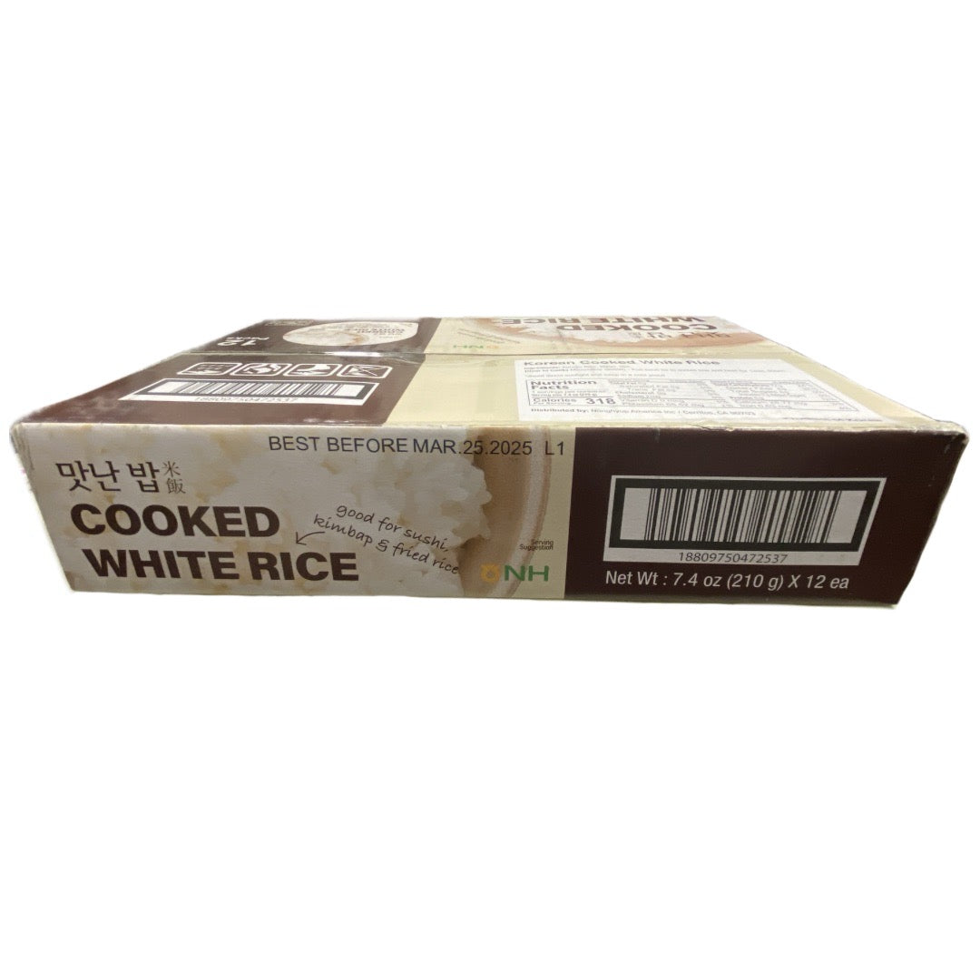 Nh Cooked White Rice 12/210G — H Mart Manhattan Delivery