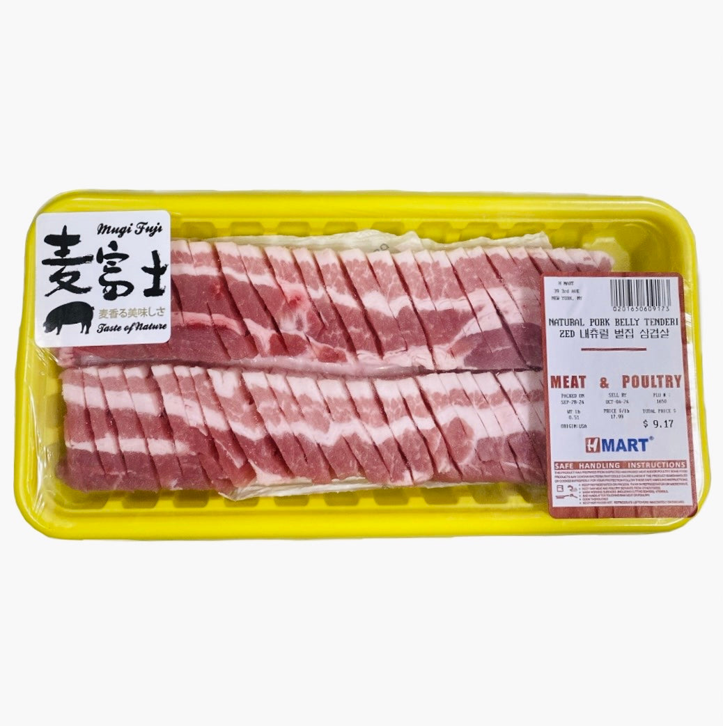 Natural Pork Belly Tenderized 0.51lb — H Mart Manhattan Delivery