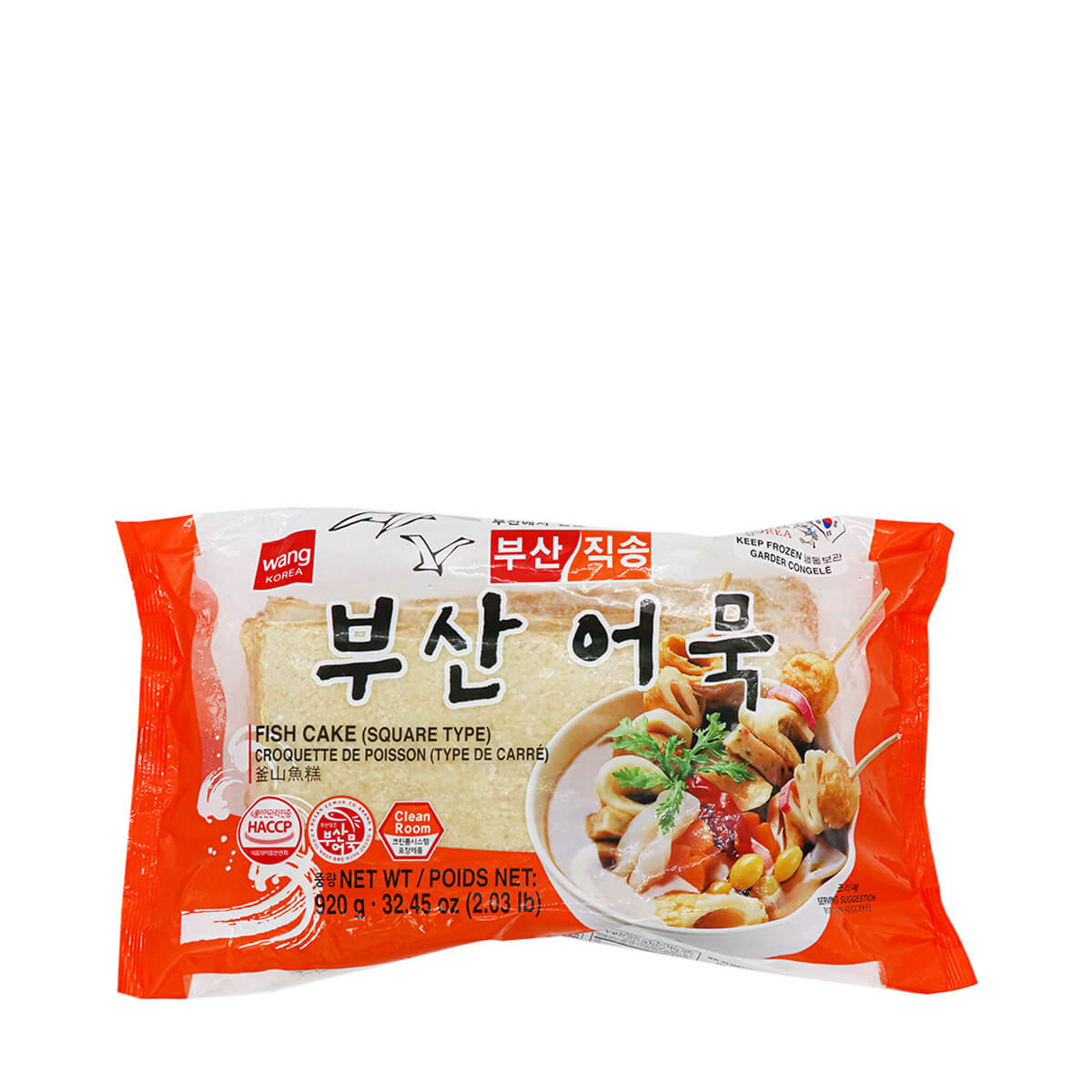 Wang Fish Cake (Square Type) 920g - H Mart Manhattan Delivery