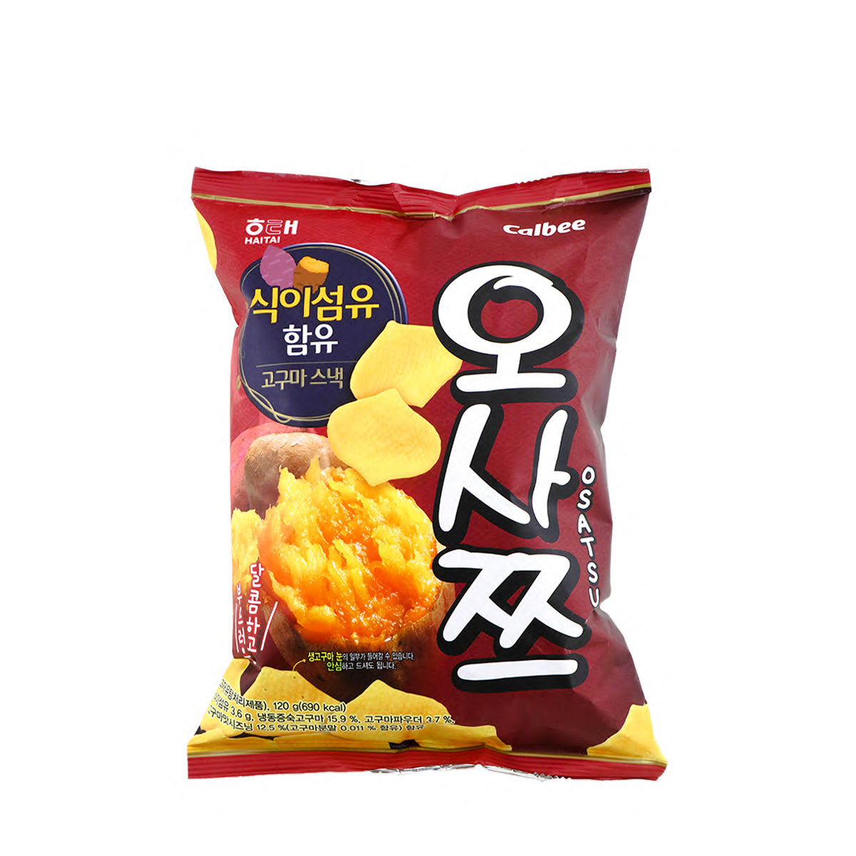 Haitai Sweet Potato Osatsu Snack 100g - H Mart Manhattan Delivery