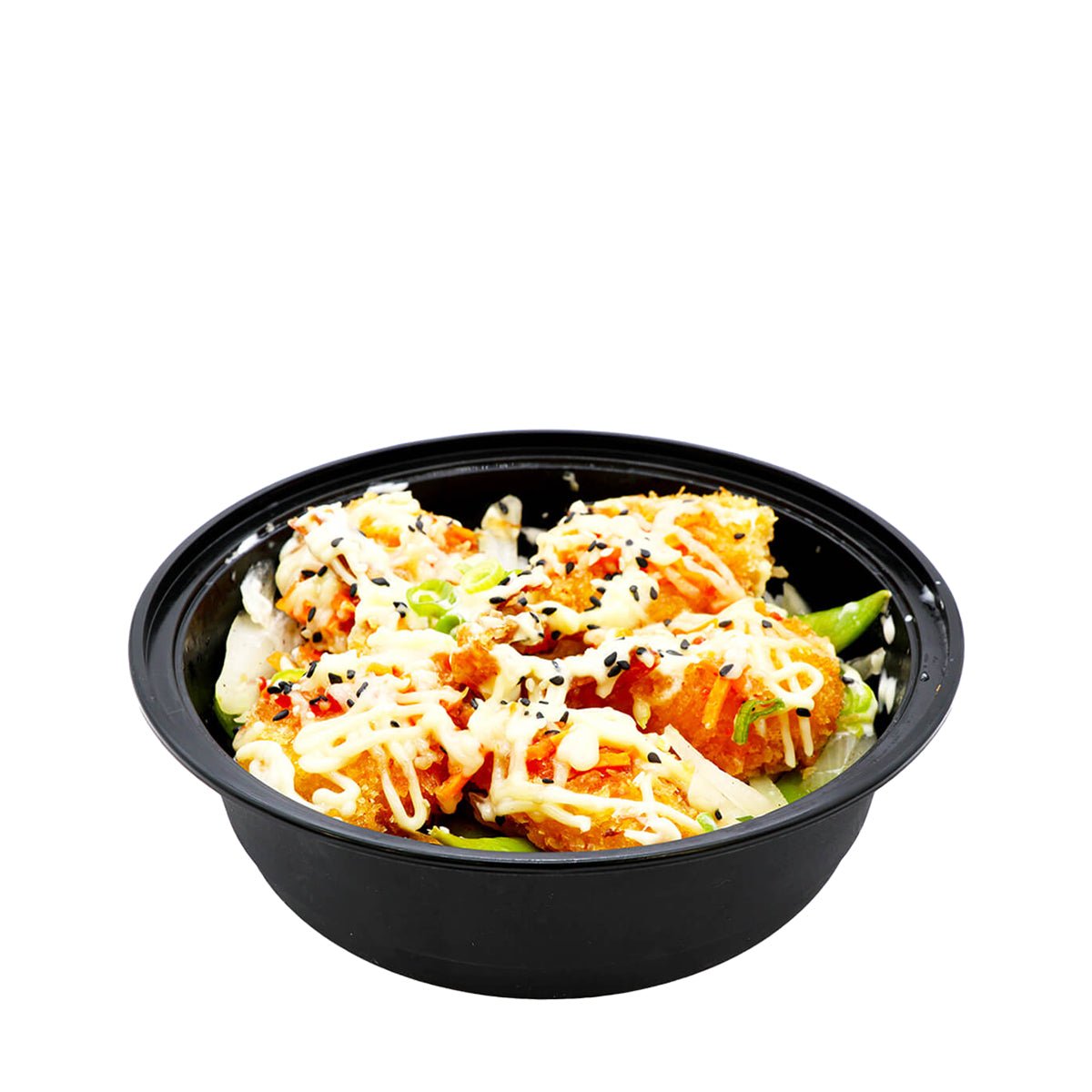 Coconut Shrimp Sweet Chili Mayo Rice Bowl - H Mart Manhattan Delivery