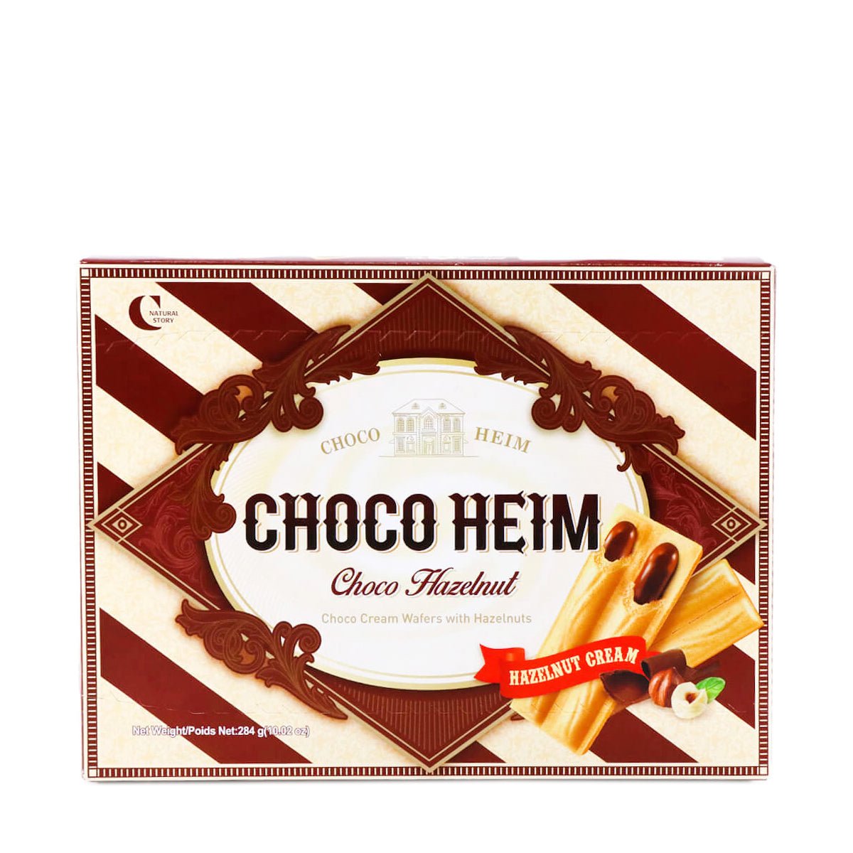 Crown Choco Heim Choco Cream Wafers with Hazelnuts 284g - H Mart ...