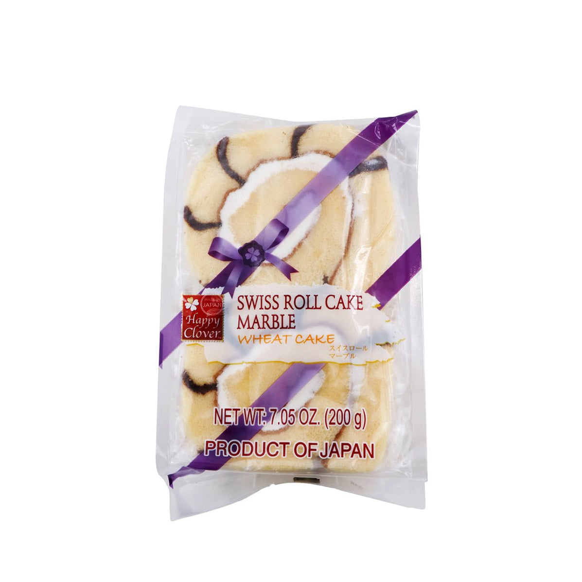 Happy Clover Swiss Roll Cake Marble 7.05oz - H Mart Manhattan Delivery