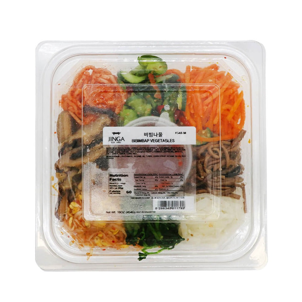 Jinga Bibimbap Vegetables 16oz - H Mart Manhattan Delivery