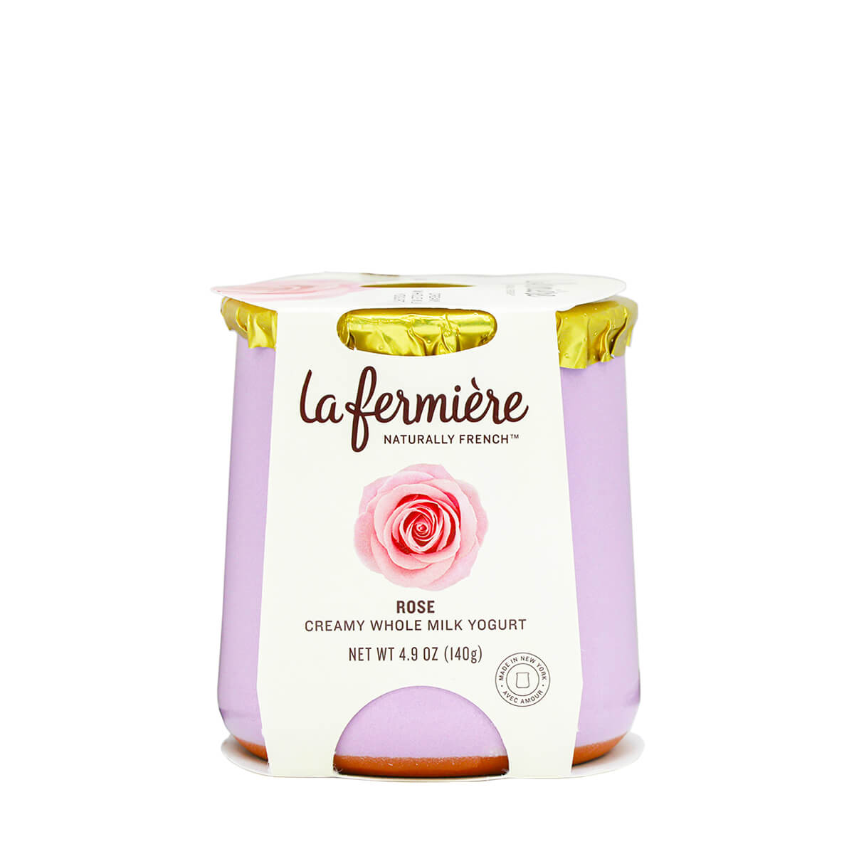 La Fermiere Rose Creamy Whole Milk Yogurt 4.9oz - H Mart Manhattan Delivery