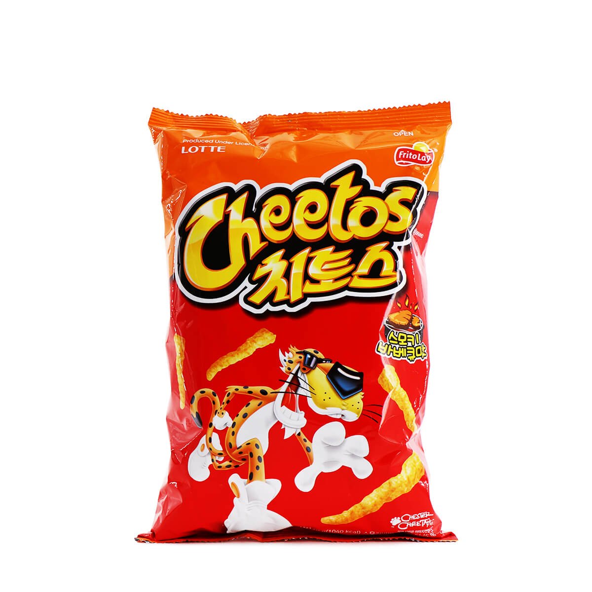 Lotte Cheetos Smoky Bbq Flavor 5.78oz - H Mart Manhattan Delivery