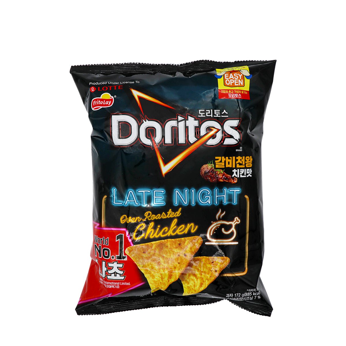 Lotte Doritos Late Night Snack Oven Roasted Chicken 172g - H Mart ...