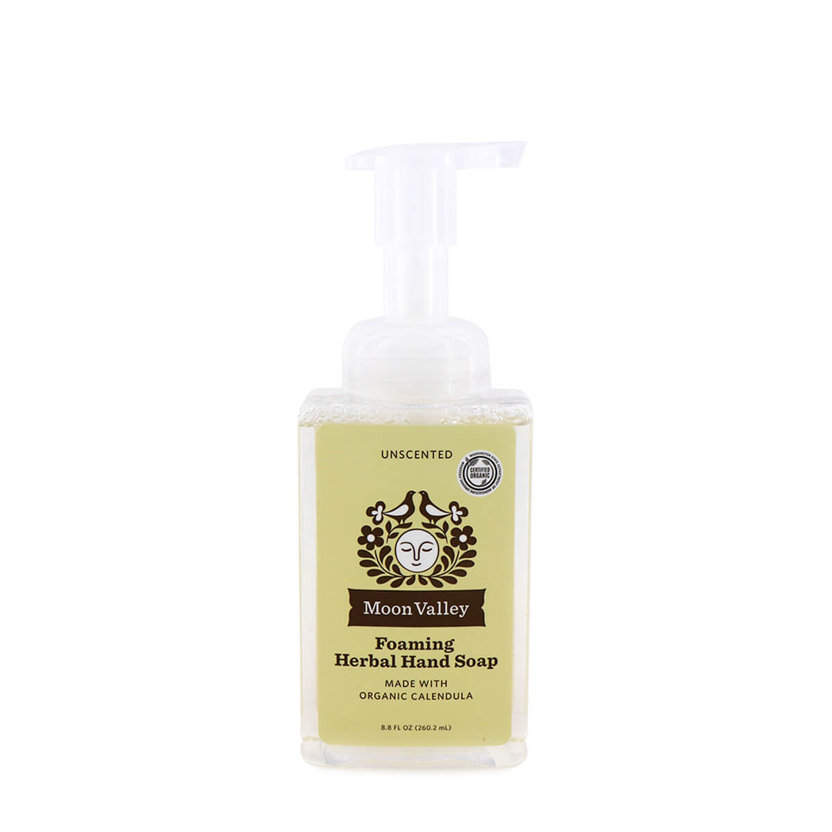 Moon Valley Organics Foaming Herbal Hand Soap Unscented 8.8fl.oz - H ...