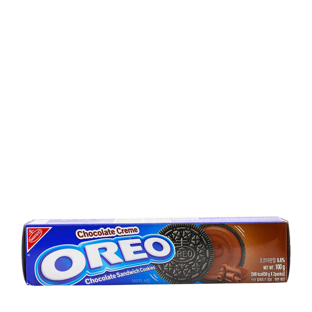 Nabisco Oreo Chocolate Sandwich Cookies Chocolate Creme 100g - H Mart ...