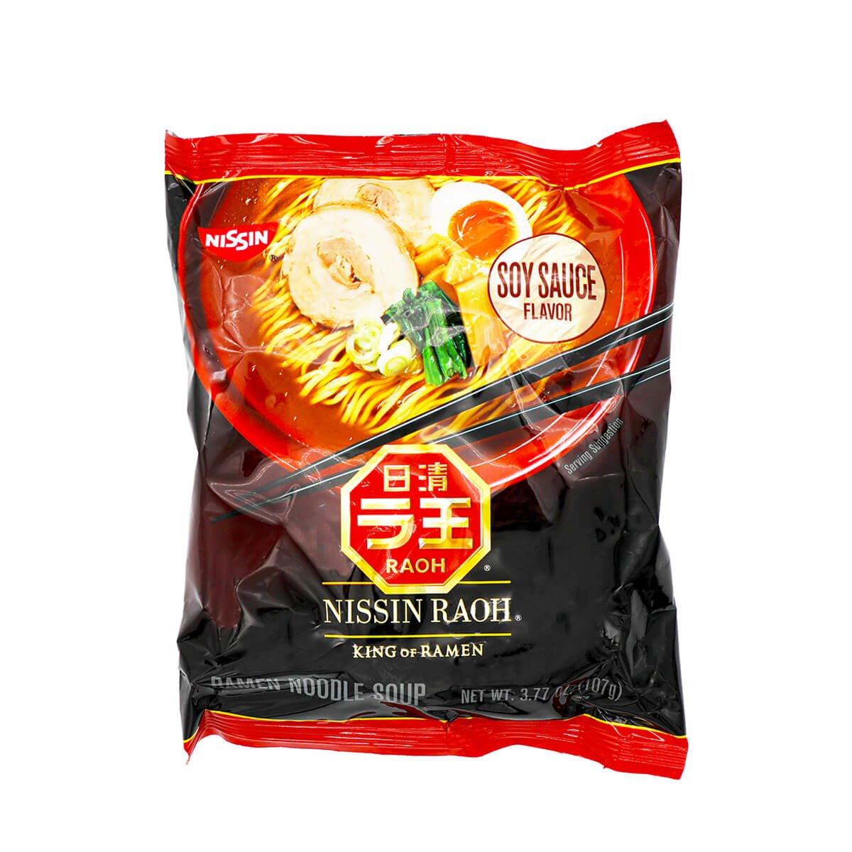 Nissin Raoh Ramen Noodle Soup Soy Sauce Flavor 3.77oz - H Mart Manhattan Delivery