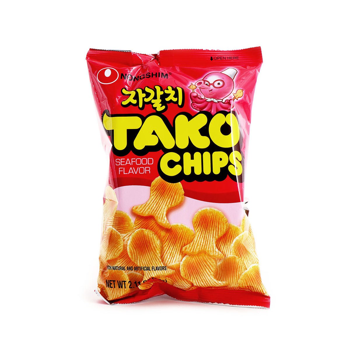 Nongshim Tako Chips Seafood Flavor 2.11oz - H Mart Manhattan Delivery