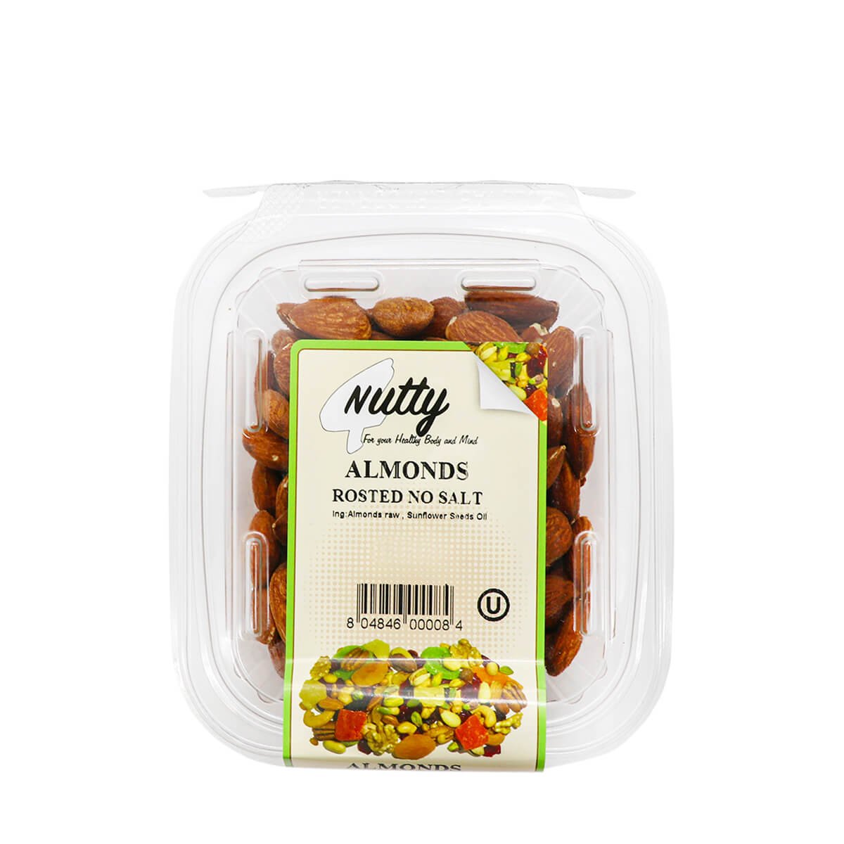 Nutty Almonds Roasted No Salt 8oz - H Mart Manhattan Delivery