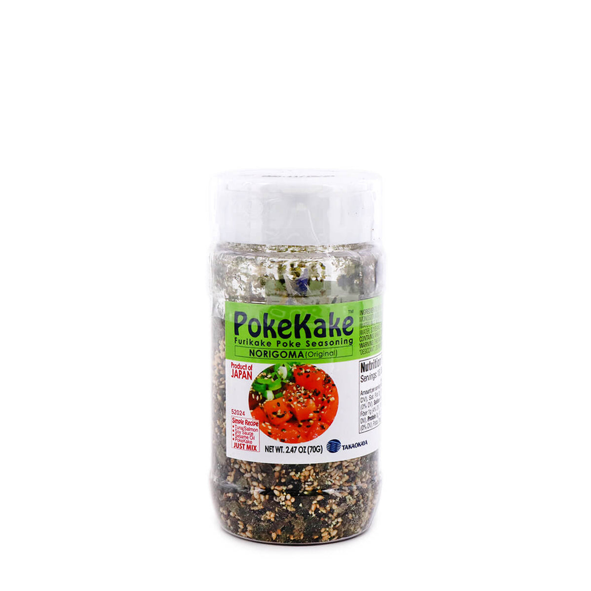 Pokekake Furikake Poke Seasoning Original 2.47oz - H Mart Manhattan ...