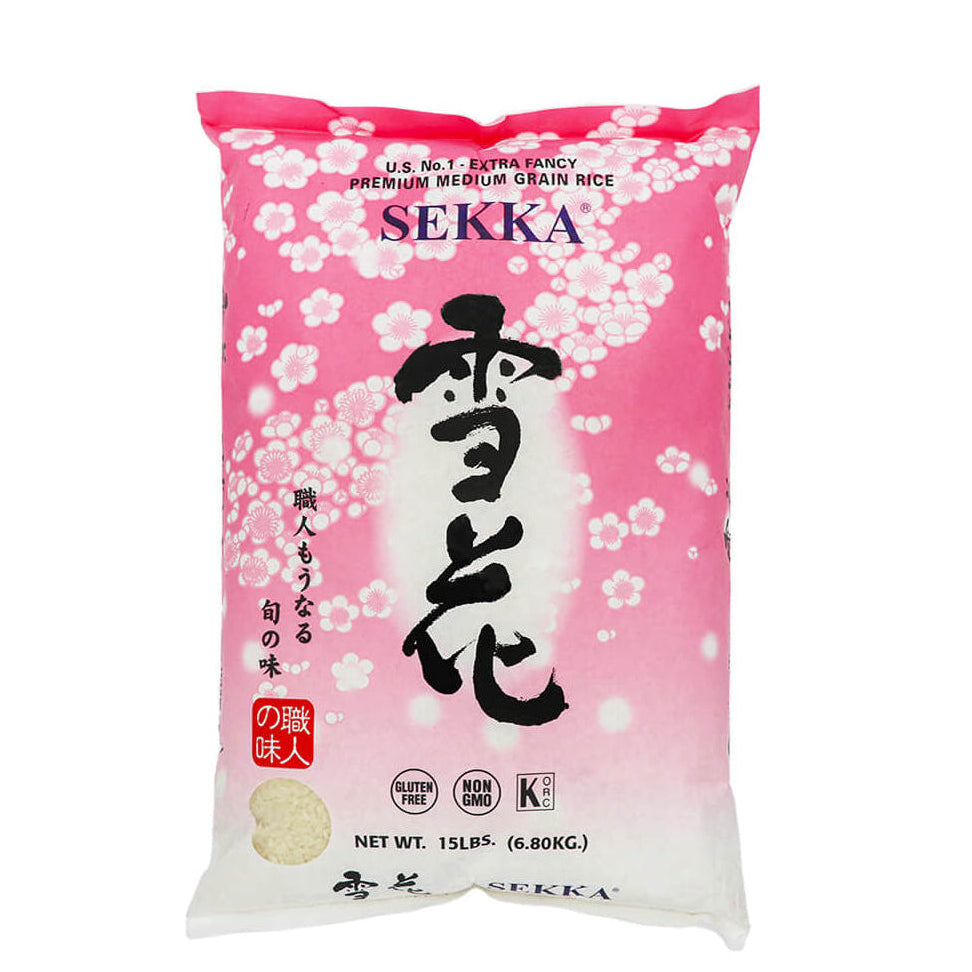 Sekka Premium Medium Grain Rice 15lb - H Mart Manhattan Delivery